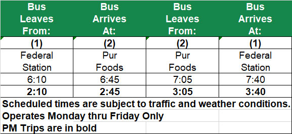 Route #80 Lordstown Express | Western Reserve Transit Authority: WRTA