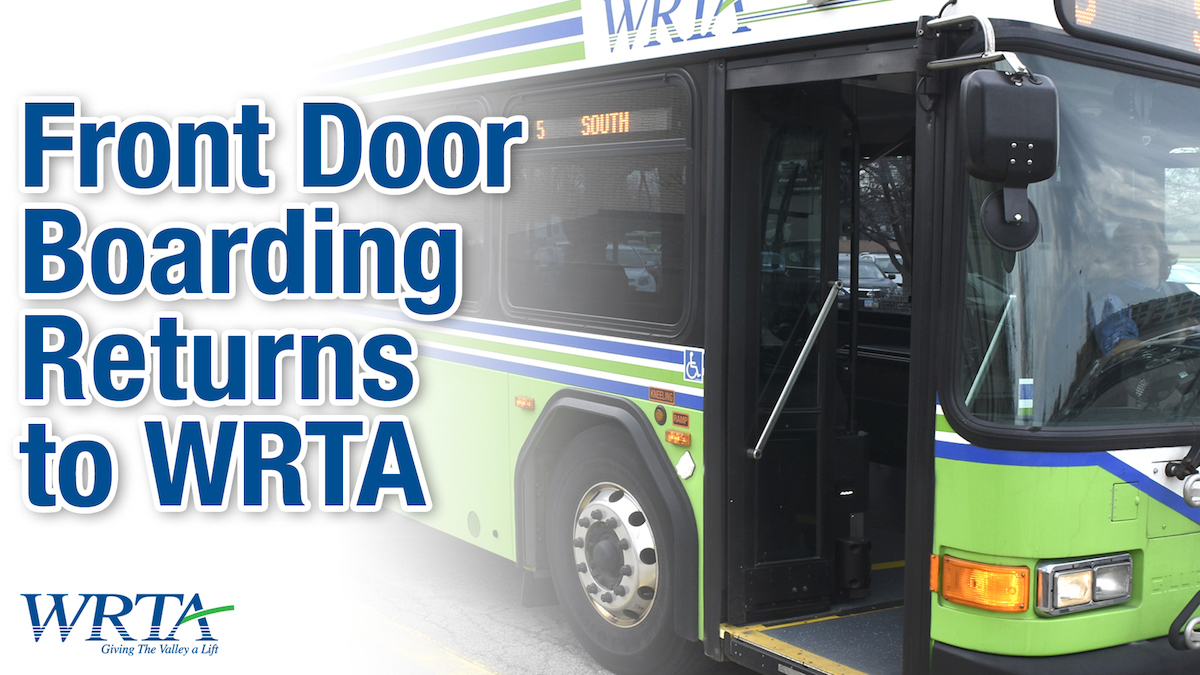 Front-Door Boarding Resumes February 28 - Western Reserve Transit Authority: WRTA