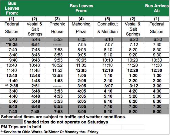 Fixed Route Changes Coming June 5 - Western Reserve Transit Authority: WRTA