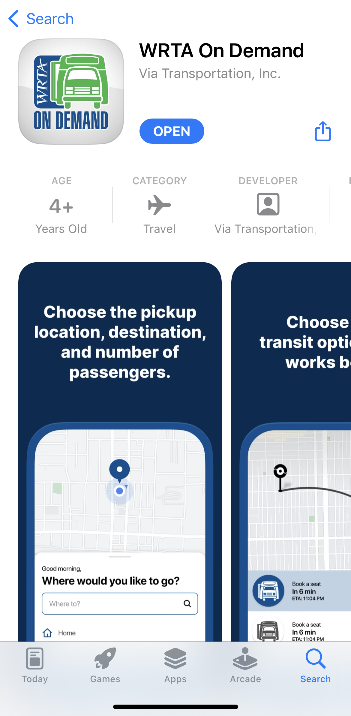 Late Night - Western Reserve Transit Authority: WRTA